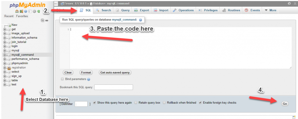 How To Add Column In MySQL Database Using PHP | CampCodes