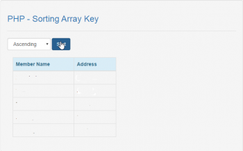 Sorting Array Key In PHP | Campcodes