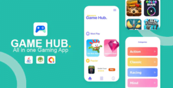 All In One Game App Using Android Studio Source Code | Campcodes