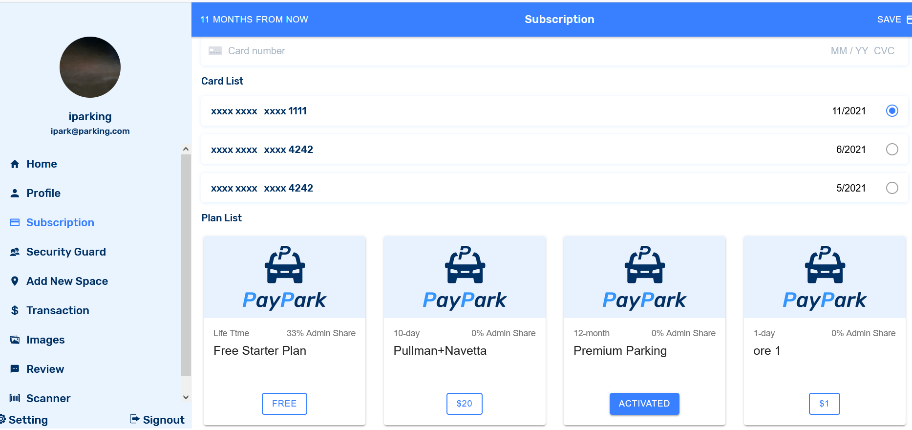 Advanced Car Parking Management System With Mobile App In PHP MySQL ...