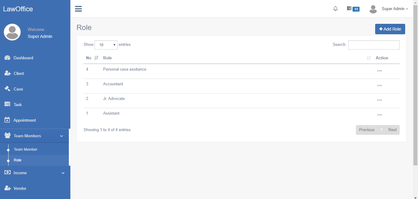 Complete Legal Case Management System Software In PHP MySQL Free Download | Campcodes